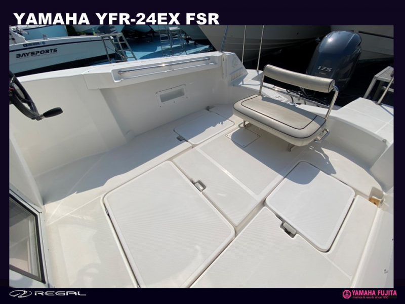 ヤマハ YFR-24 EX FSR フィッシング艇で人気のYFR-24EX FSRのレンタル艇のUP艇です。YAMAHAのF175AETX船外機新品に入れ替えます。人気艇の為、早い者勝ちなので ...