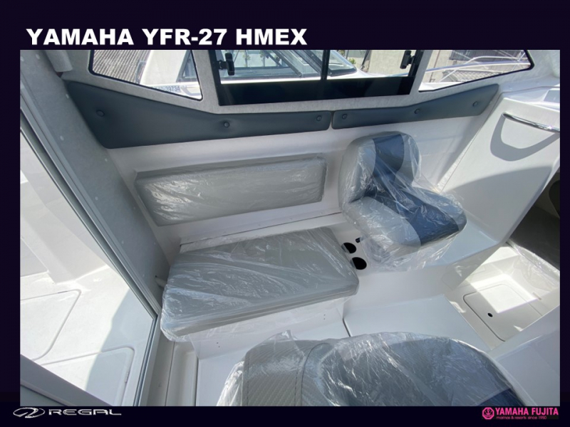 ヤマハ YFR-27HMEX ヤマハYFR-27HMEX新艇入荷!! バウスラスター2系統・ヘルムマスター搭載付き 中古艇・新艇情報 （株）ヤマハ藤田 https://www.seasea ...