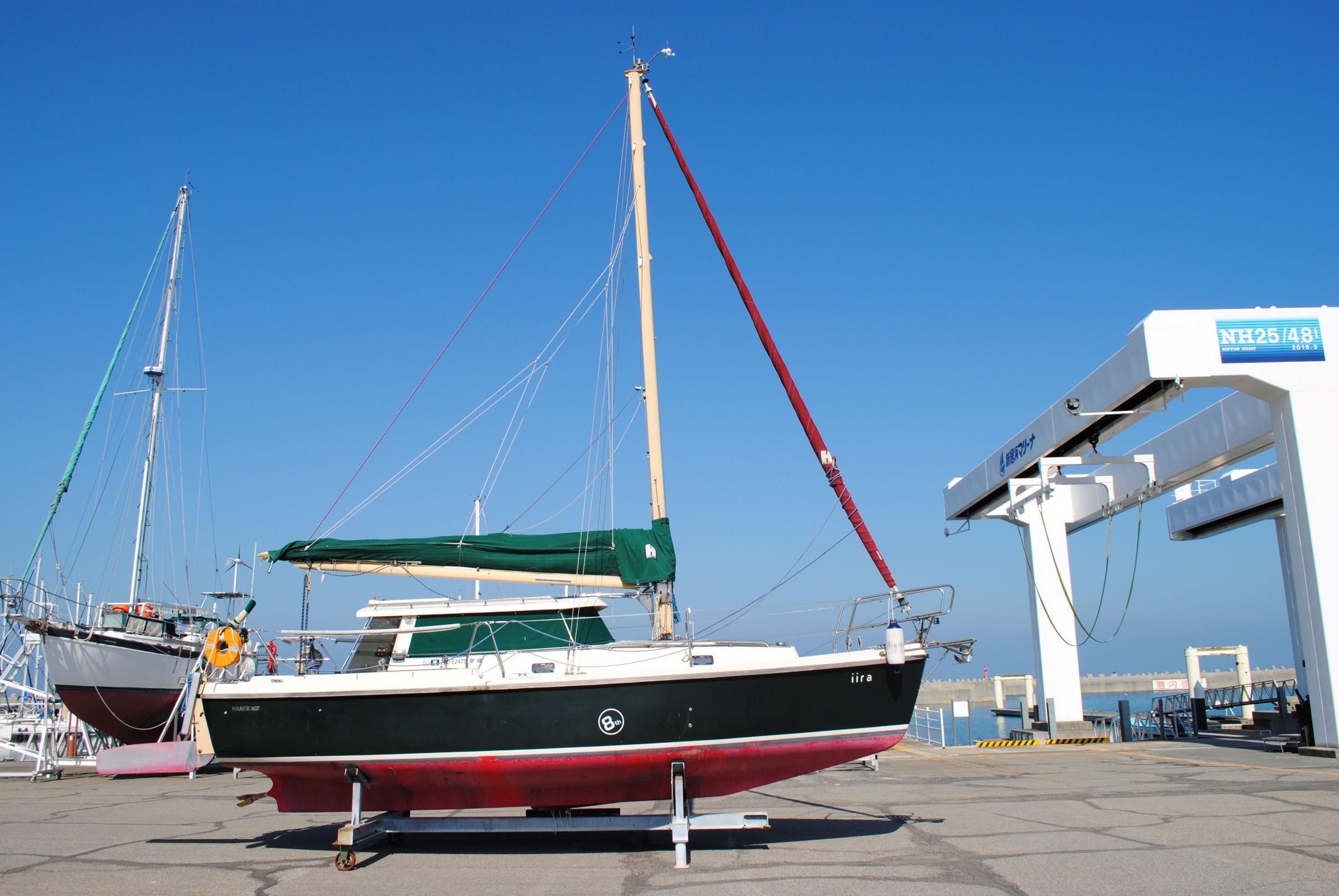 その他メーカー(海外) Harber 800 Guff Sloop ヤンマー 3YM20 中古艇・新艇情報 新居浜マリーナサービス株式会社 ...